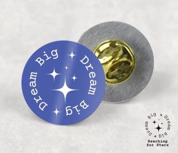 Dream Big Lapel Pins – Reaching for Stars